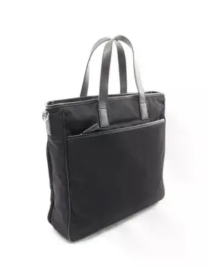 Prada 2000s Tessuto Saffiano Business Bag