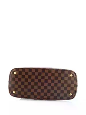 LOUIS VUITTON Damier Kensington Tote Bag - Brown