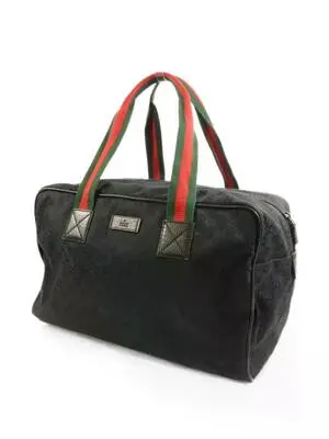 Gucci Gg Boston Tote Bag - Black