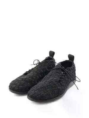 Bottega Veneta 2010s Intrecciato-design Sneakers - Black