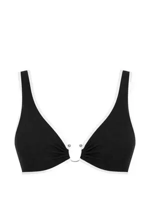Seafolly Beach Bound Ring-detail Bikini Top