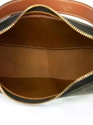 Celine 2021 Triomphe Coated Canvas Ava Shoulder Bag