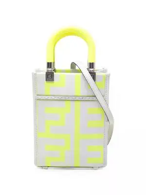 Fendi 2010-2026 Marc Jacobs Mini Leather Sunshine Shopper Tote Satchel - Yellow