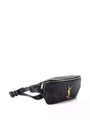Saint Laurent Classic Monogram Leather Belt Bag