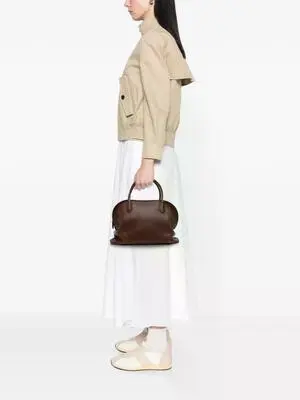 THE ROW 2010-2026 Leather Agnes 12 Handbag