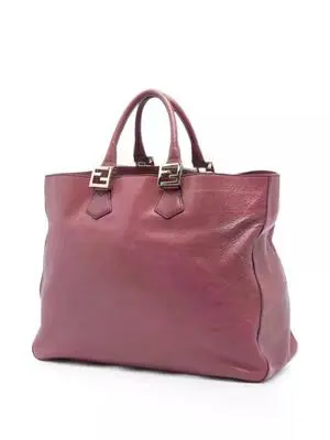 Fendi 2000-2015 Large Leather Twins Tote Bag