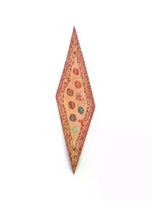 PIERRE-LOUIS MASCIA Diamond-shaped Silk Scarf