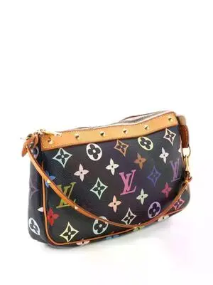 LOUIS VUITTON Pochette Accessoires Monogram Multicolor Clutch Bag