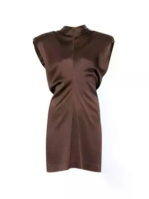 Federica Tosi Sleeveless High Neck Mini Dress