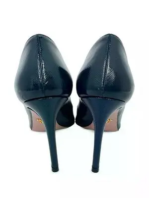 Prada Pointed-toe Patent Leather Stiletto Pumps