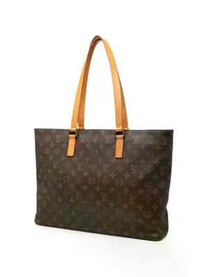 LOUIS VUITTON Monogram Luco Tote Bag - Brown