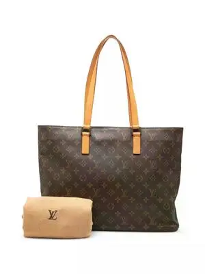 LOUIS VUITTON Monogram Luco Tote Bag - Brown