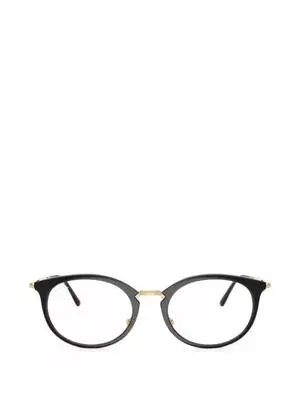 Ray-ban Round-frame Glasses - Black