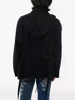 Auralee Belted Hooded Jacket