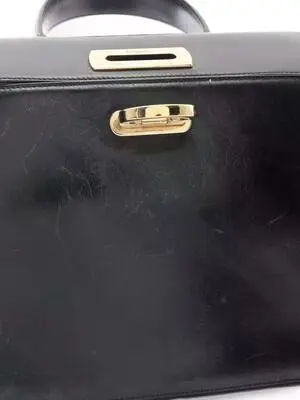 FERRAGAMO 2000s Gancini Flip-lock Tote Bag