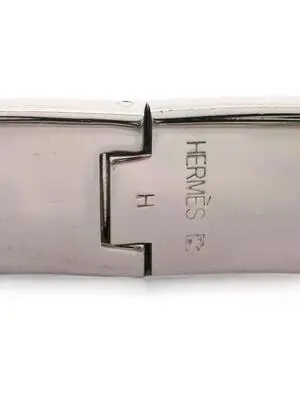 Hermès 2010s Click H Enamel Bangle