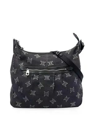 Celine Macadam Denim Crossbody Bag