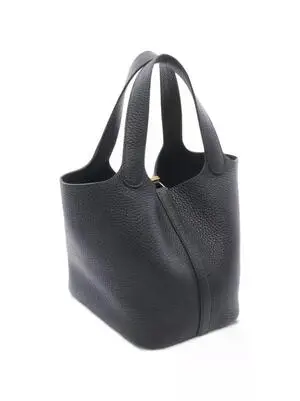 Hermès Picotan Lock Tote Bag - Black