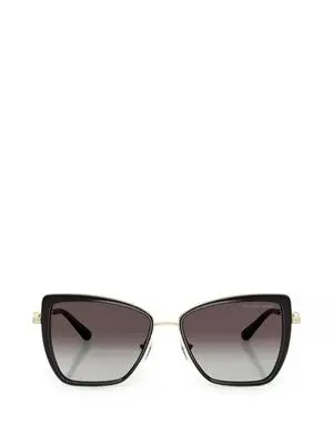 Michael Kors Sea Island Geometric-frame Sunglasses - Black