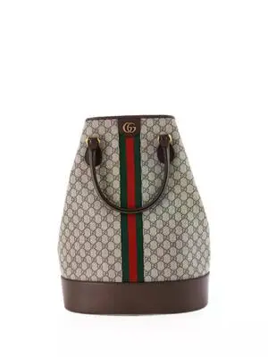 Gucci Savoy Duffle Gg Coated Canvas Tote Bag