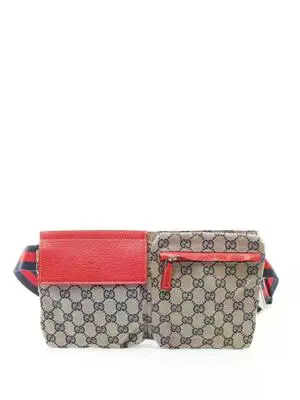 Gucci 2000s Gg-monogram Belt Bag