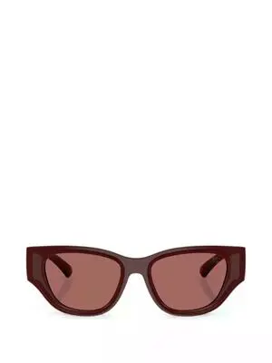 Burberry Cat-eye Full-rim Sunglasses - Red