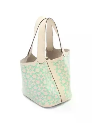Hermès 2022 Picotin Lock Lucky Daisy Tote Bag - Neutrals