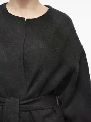 SUPER BLOND Belted Single-breasted Coat