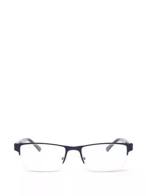 Lacoste Matte Rectangle Eyeglasses - Blue