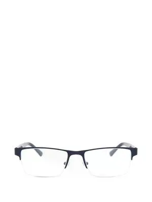 Lacoste Matte Rectangle Eyeglasses - Blue