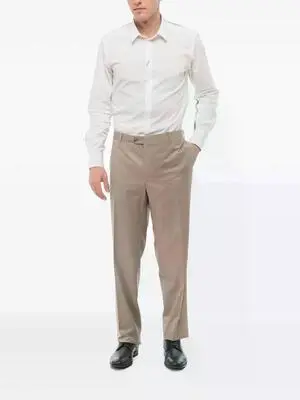 Corneliani Virgin-wool Tailored Trousers