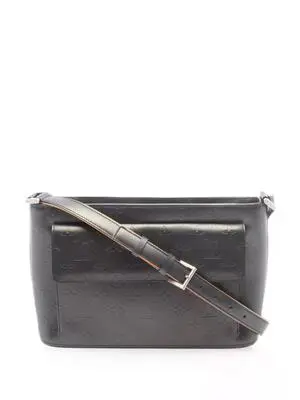 LOUIS VUITTON 2002 Alston Monogram Mat Shoulder Bag - Black
