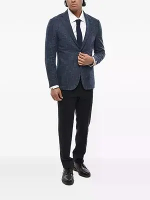 Corneliani Houndstooth Single-breasted Blazer
