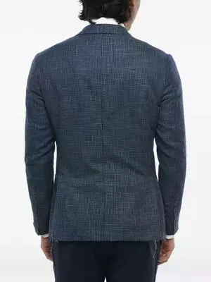 Corneliani Houndstooth Single-breasted Blazer