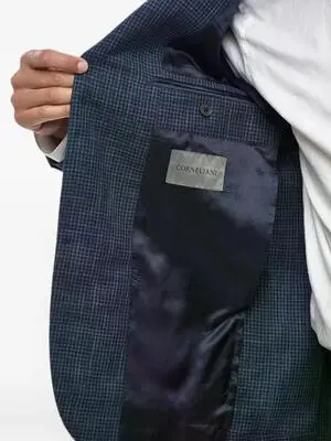 Corneliani Houndstooth Single-breasted Blazer