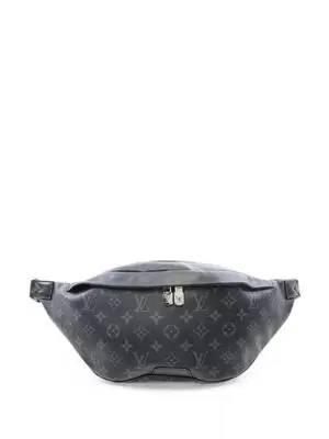 LOUIS VUITTON 2021 Monogram Eclipse Discovery Belt Bag - Black