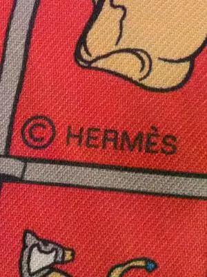 Hermès 2010s Silk Scarf