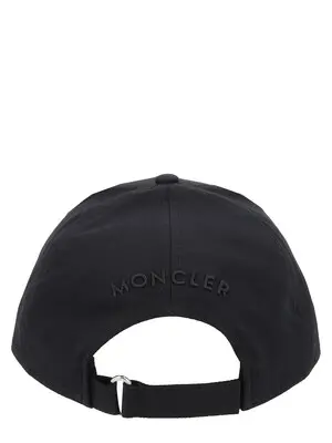 Moncler Baseball Cap With Logo Patch