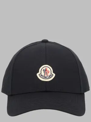 Moncler Baseball Cap With Logo Patch