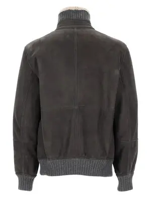 Brunello Cucinelli Giacca Bomber In Pelle