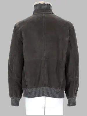 Brunello Cucinelli Giacca Bomber In Pelle
