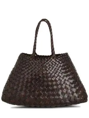 Dragon Diffusion Woven Leather Tote Bag