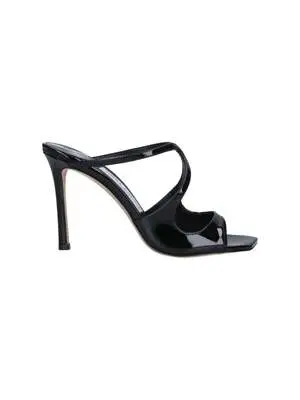 JIMMY CHOO Lamb Leather Heeled Sandals