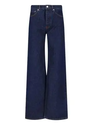 ANINE BING High-rise Wide-leg Jeans