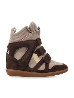 Isabel Marant Étoile ISABEL MARANT High Top Sneakers Chocolate/sand Brown