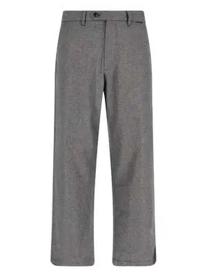 Closed Wool-blend Dress Trousers For - Grey