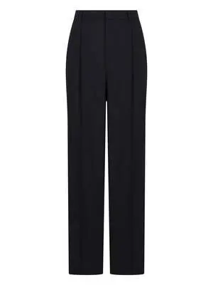 PT TORINO Soft Virgin Wool Tailored Pants - Blu