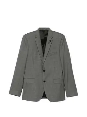 LARDINI Single-breasted Virgin Wool Suit For - Grigio
