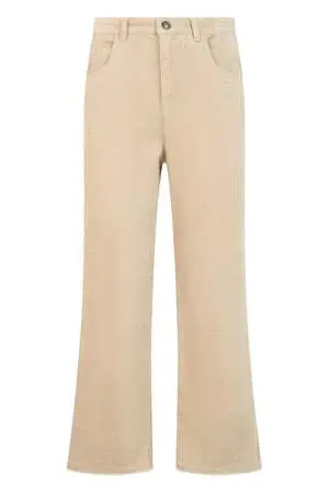 MARANT ETOILE Marant Étoile Flared Pants In Lightweight Cotton-Blend