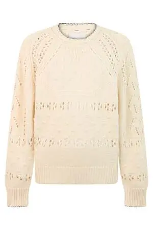 MARANT ETOILE Long-sleeve Round Neck Pullover Sweater
